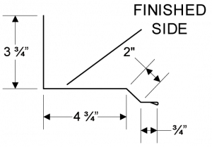 SIDEWALL FLASHING – Higgins Steel Roofing