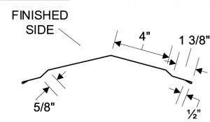 UNIVERSAL RIDGE CAP – Higgins Steel Roofing